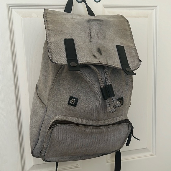 Everlane | Bags | Everlane Gray Backpack | Poshmark